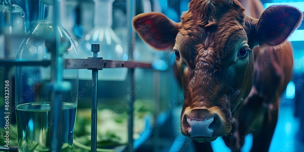 Labgrown meat in bioreactor facility replaces traditional livestock ...