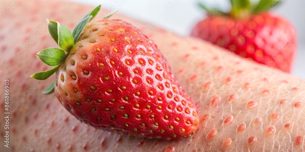 Ingrown Hairs, Keratosis Pilaris, Folliculitis or strawberry legs close ...