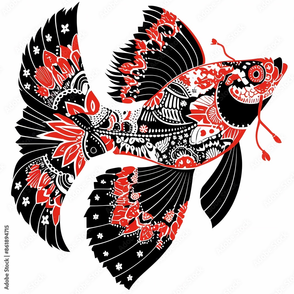 An intricate lineart illustration of a playful, kink-themed japanese ...