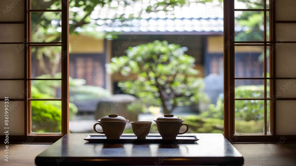 3. Generate a traditional tea ceremony in a Kyoto machiya (townhouse ...