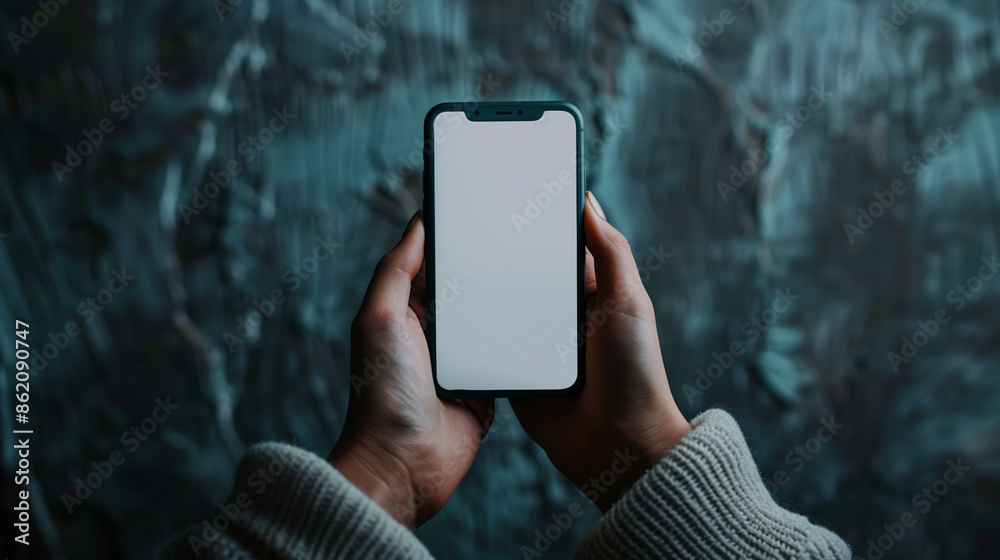 person holding smartphone, iPhone mockup, iPhone screen cut out mockup ...
