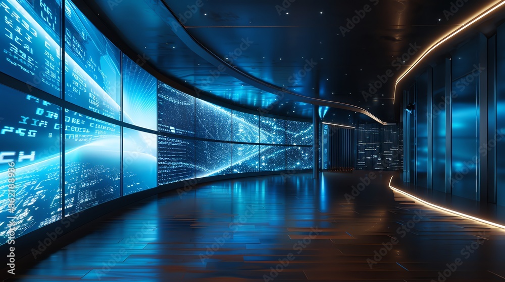 profesional tv studio elegant room green screen, CGI, masking, template ...