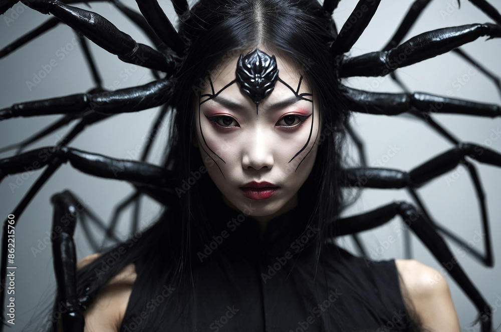 The Jorogumo is a deadly spider woman from Japanese folklore. She can ...