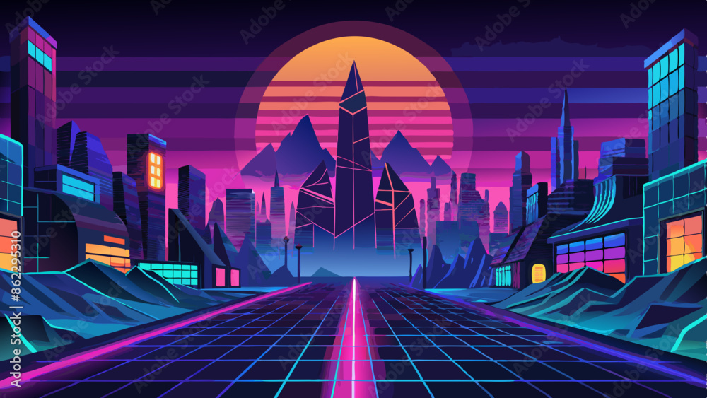 futuristic background vector design, red futuristic background ...