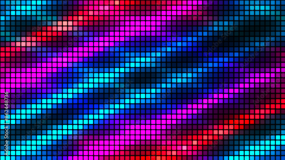 Abstract background from multi-colored squares. Abstract gradient ...