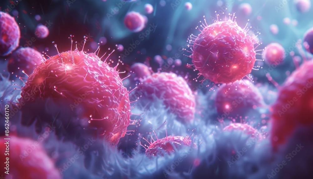 ภาพประกอบสต็อก targets the rapidly growing field of cancer treatment ...