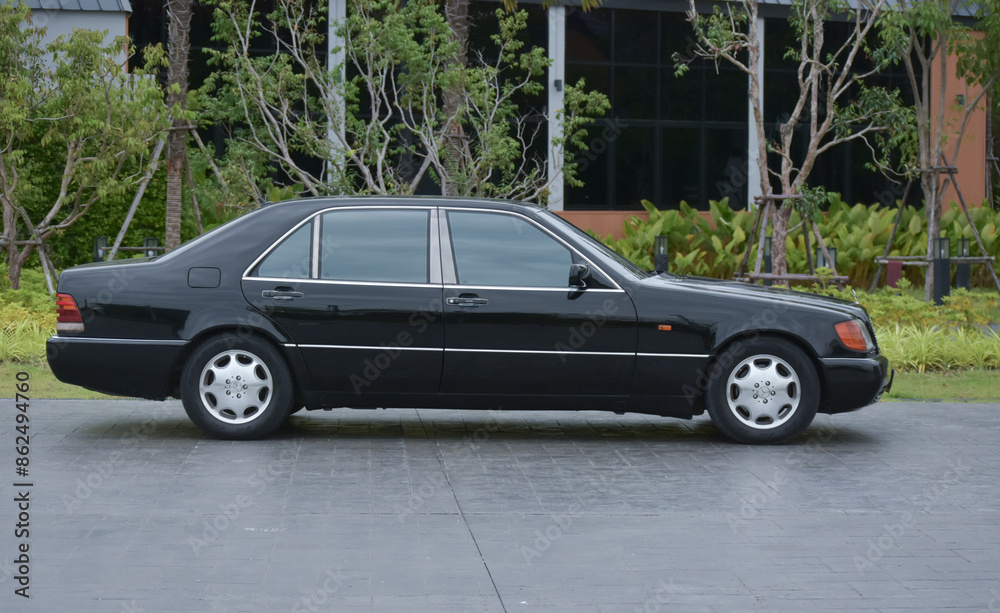 Ben's car is a Mercedes S-Class model that is expensive and luxurious ...