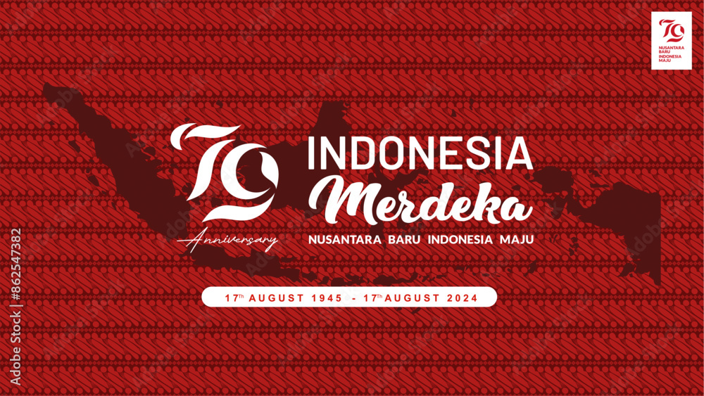 Exclusive 79th anniversary of republic of Indonesia independence day ...