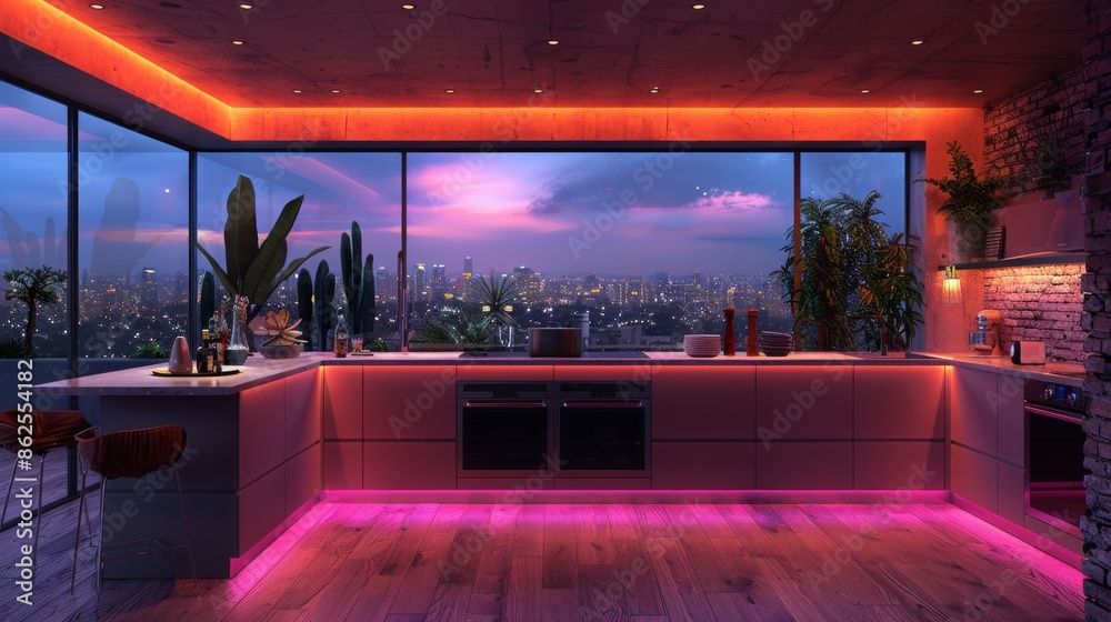 Transform your kitchen into a stylish entertainment hub with a smart TV ...