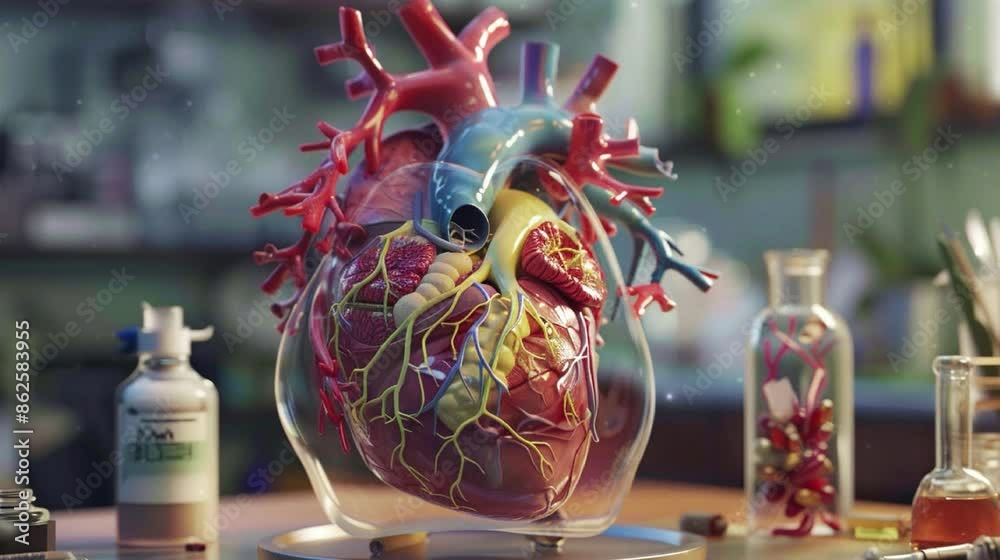 Produce a compelling 3D representation for World Organ Donation Day ...