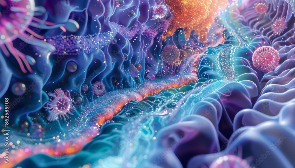 gut brain axis, with pathways connecting the gut microbiome to the ...