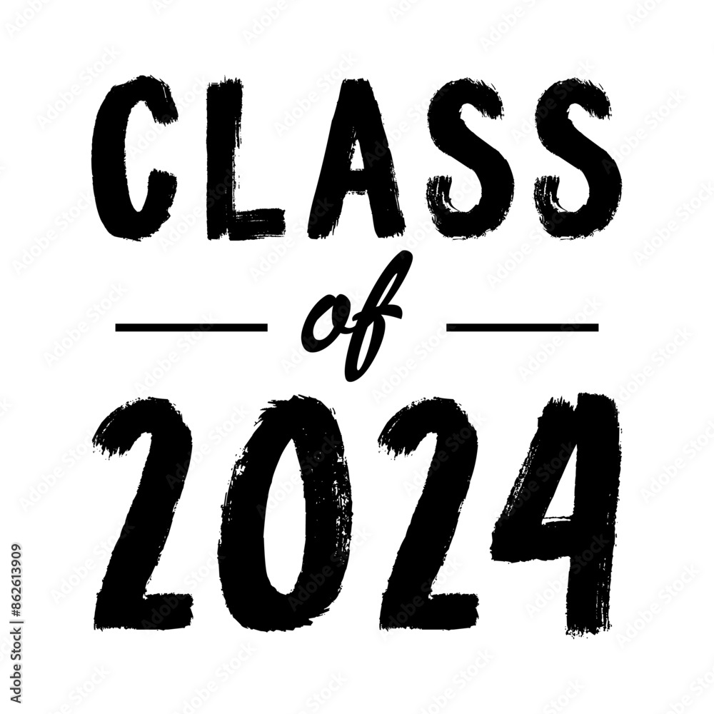 Class of 2024 design, College t-shirt design printable text vector ...