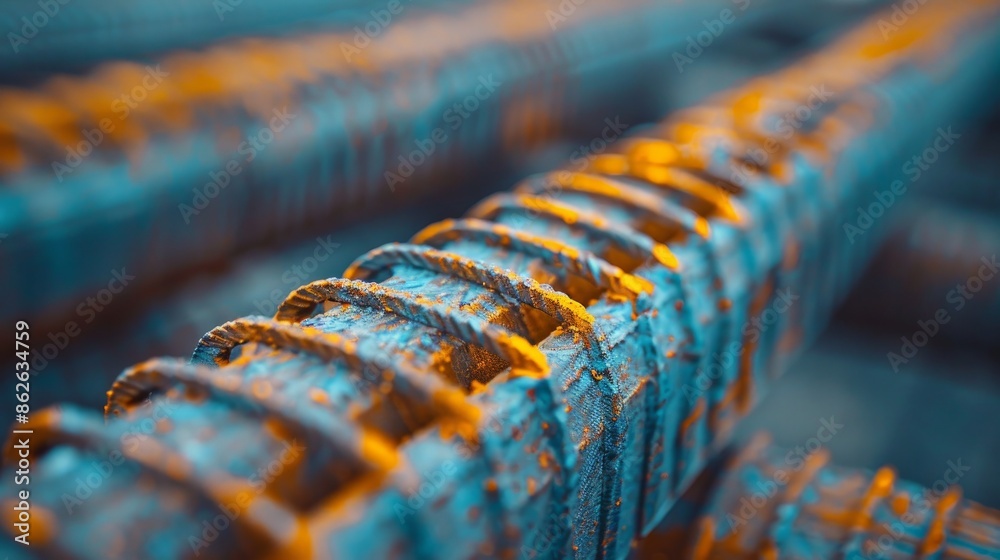 texture of steel deformed or bars background Deformed steel bars for ...