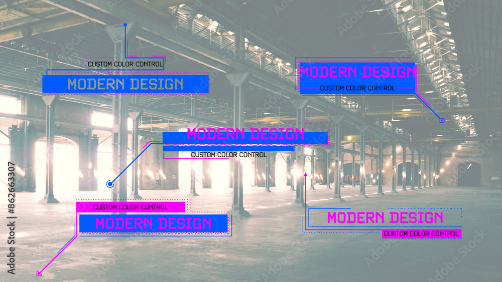 New Modern Callout Titles Stock Template | Adobe Stock