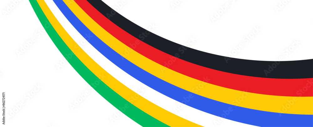 Colorful european soccer competition 2024. European Football ...