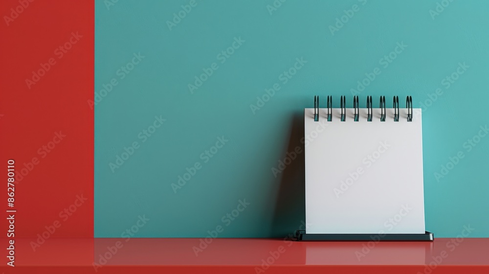 Desktop calendar holder on a simple background, featuring its sleek ...
