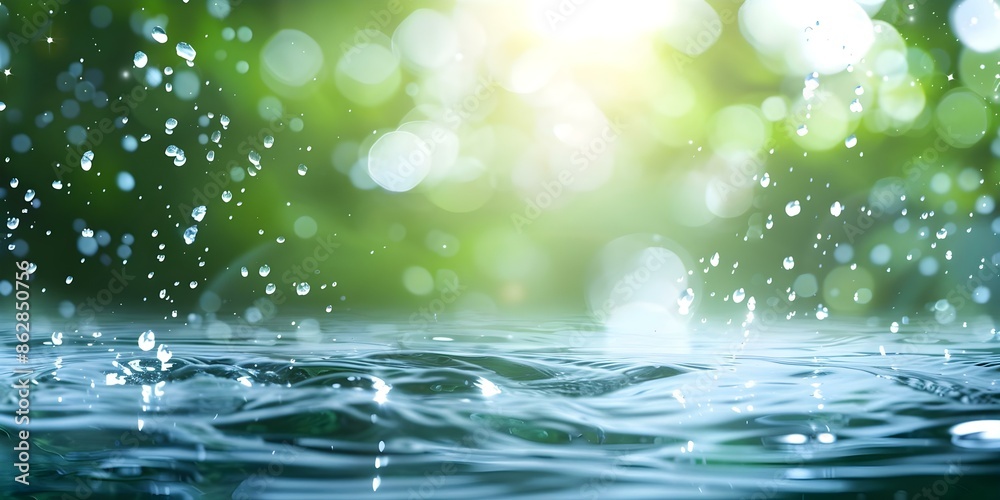 Illustrated Water Cycle Diagram Evaporation, Condensation, and ...