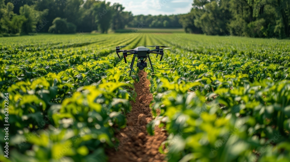 Automated Crop Monitoring: Capture images of a field with automated ...