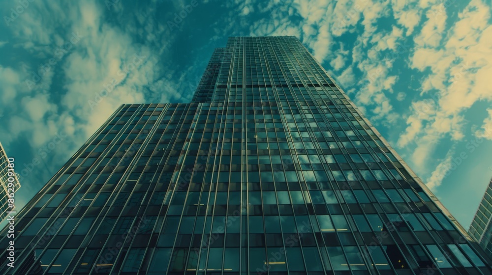 office building exterior. skyscraper building architecture. skyscraper ...