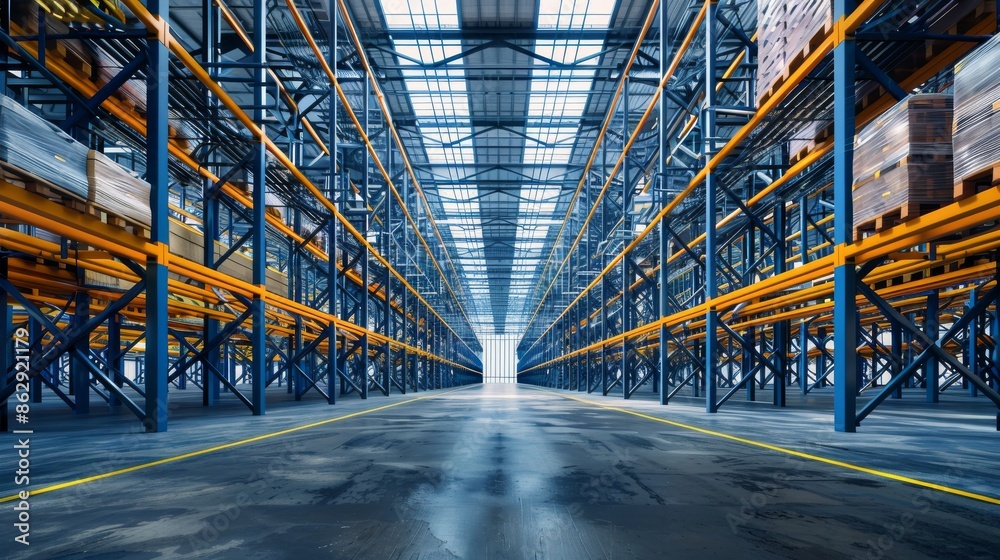 Warehouse racks storage metal pallet racking system in warehouse ...