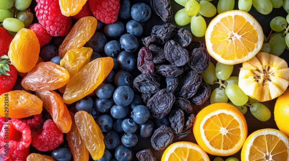 Nutritional Comparison Infographic: Dried vs. Fresh Fruits Side by Side ...