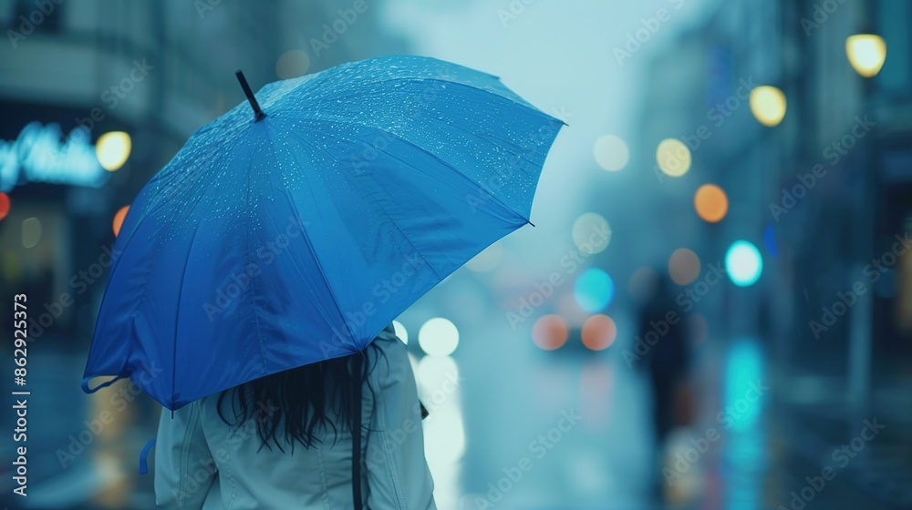 Blue Monday background. Most depressing day of the year. Feelings of ...