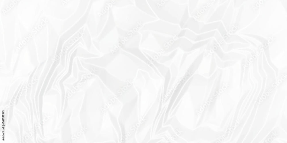 White wrinkly backdrop paper background. panorama grunge wrinkly paper ...