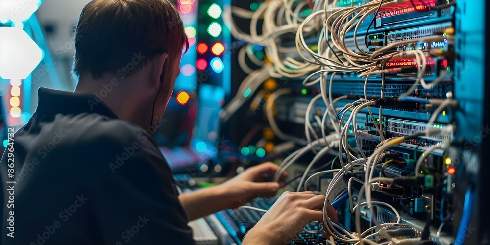 Noc Technicians Monitor Network Traffic Troubleshoot Issues And