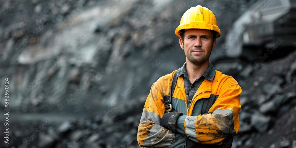 Foto de Coal mining in harsh underground conditions poses significant ...