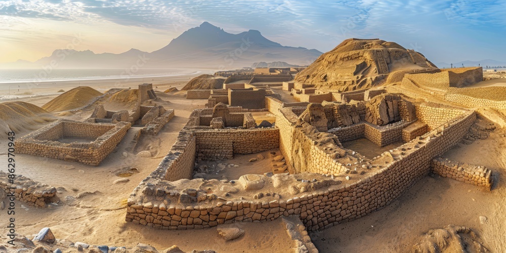 The ancient city of Chan Chan, the largest adobe city in the world ...