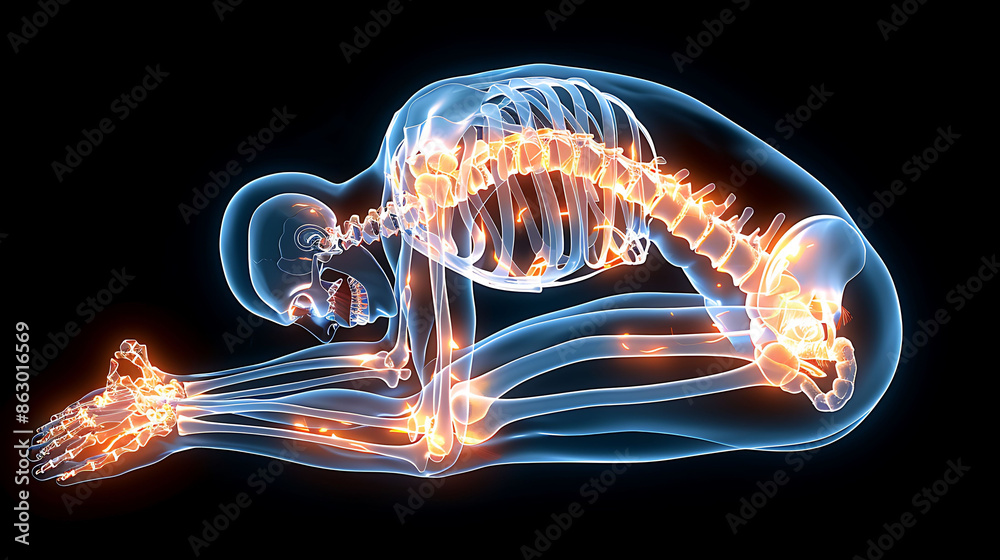 Digestive health visualization Person ulcerative colitis Comprehensive ...