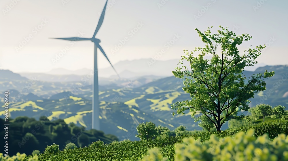 windmill turbine generator generate electricity engineering efficiency ...