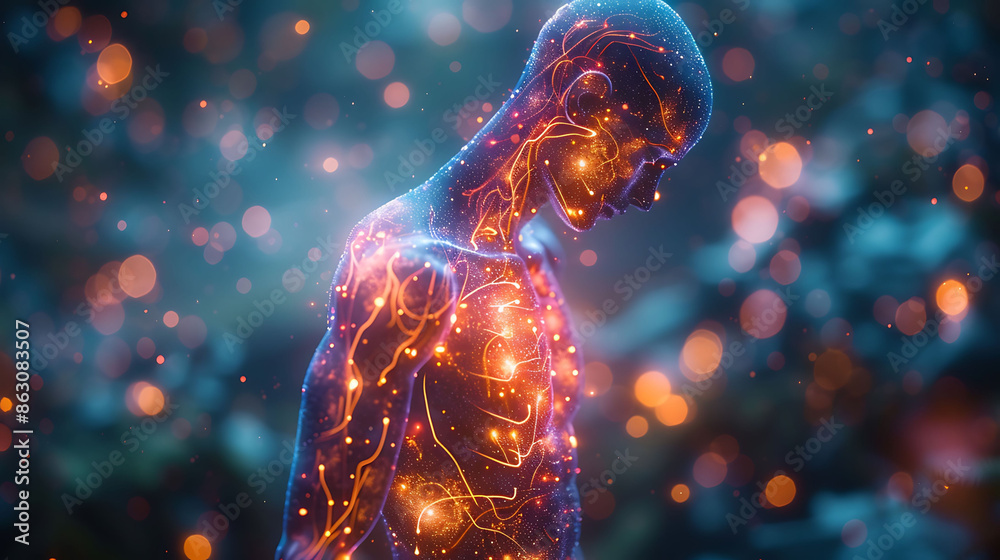 Person primary sclerosing cholangitis glowing depiction of the liver ...