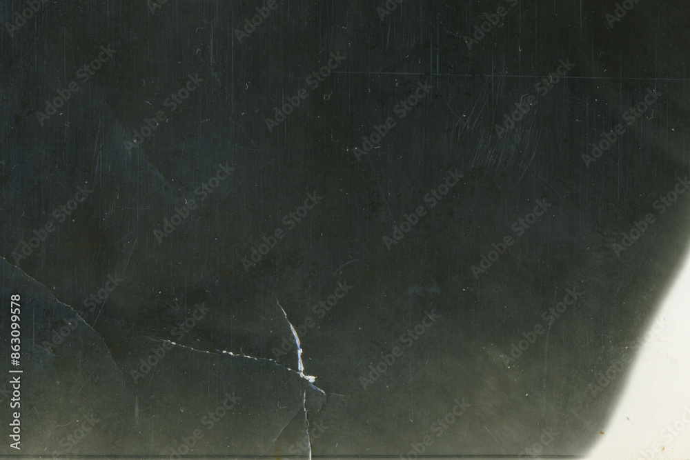Vintage dirty grunge scan photo paper texture. Old black photo worn ...