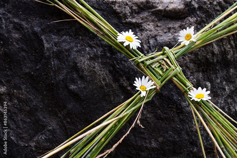 Saint Brigids Cross Irish pagan symbol of house blessing protection ...