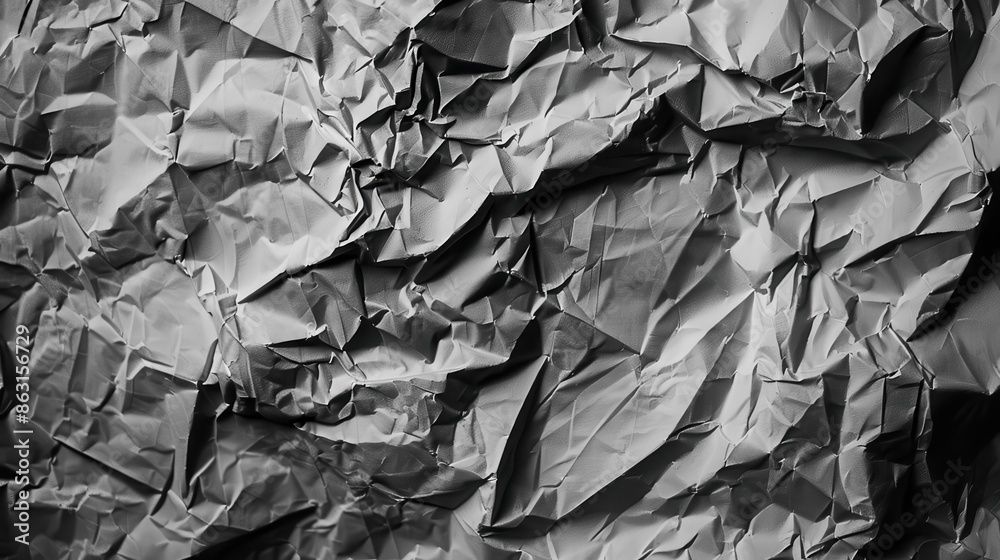 crumpled paper texture background grayscale overlay element for design ...