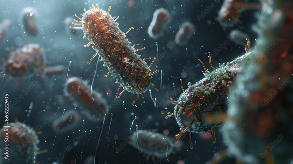 Enterobacterias Gram negativas Proteobacteria, bacteria such as ...