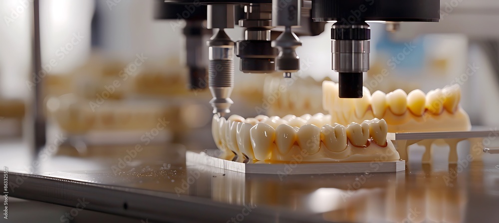 3d printing dental lab fabricating custom crowns and bridges for ...