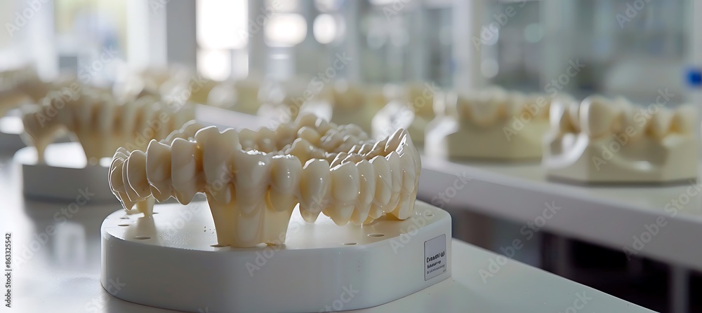 3d printing dental lab fabricating custom crowns and bridges for ...
