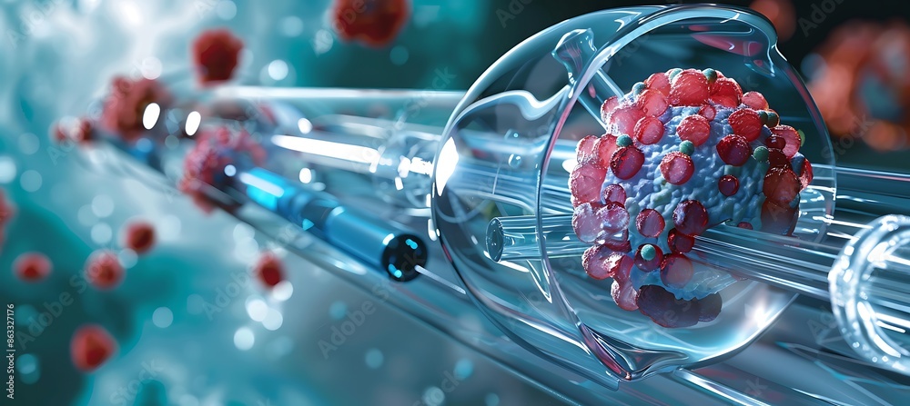 Biohybrid medical device integrating living cells with synthetic ...