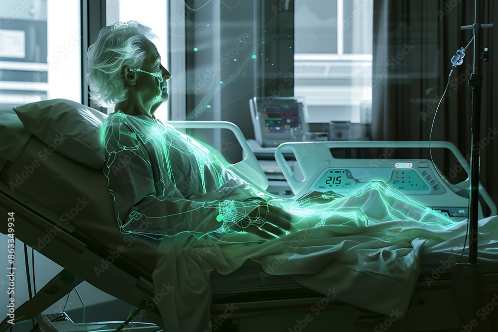 Holographic patient monitoring system providing realtime insights into ...