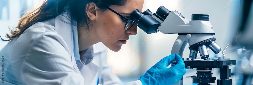 Medical laboratory technologist analyzing coagulation profiles ...
