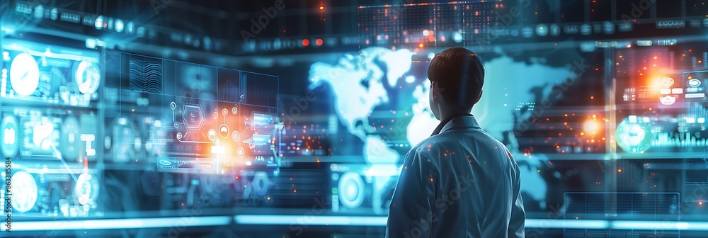 Remote infographic collaboration platform enabling healthcare team ...