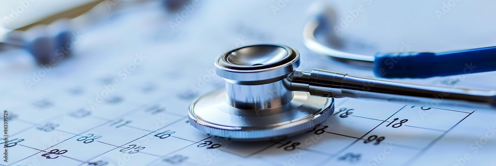 ภาพประกอบสต็อก Tissue engineering test checkup calendar incorporating ...