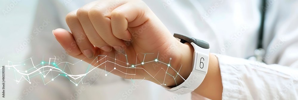 Wearable biomedical monitoring device tracking vital signs biomarkers ...
