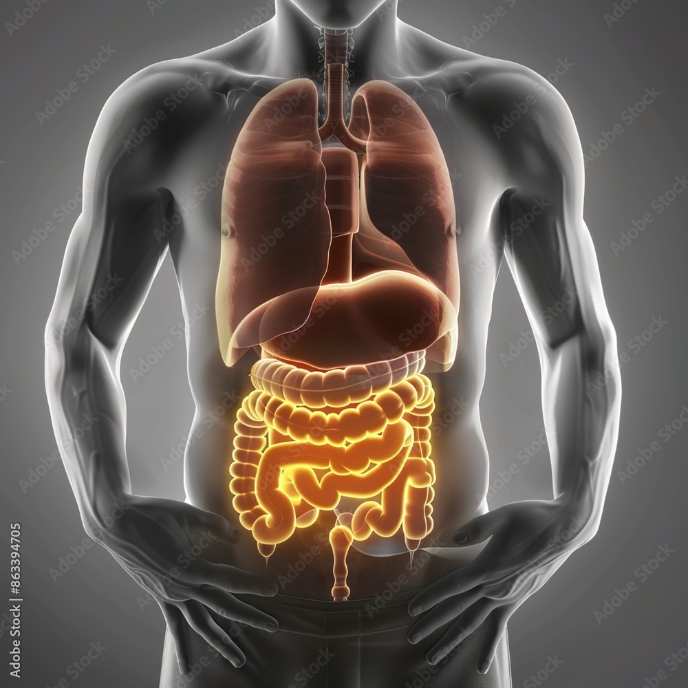 Male stomach - human digestive system,Anatomy of Human digestive system ...
