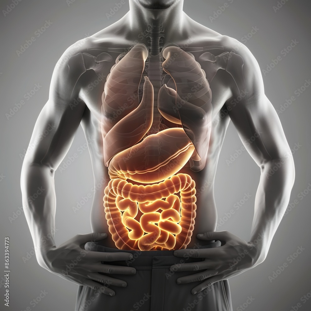 Male stomach - human digestive system,Anatomy of Human digestive system ...