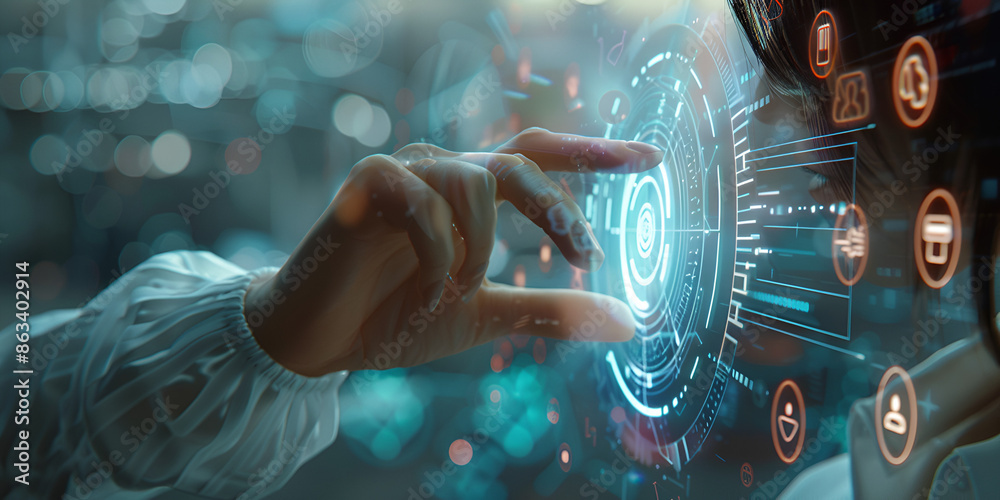 Smart Digital Interface with Biometric Recognition Technology ...