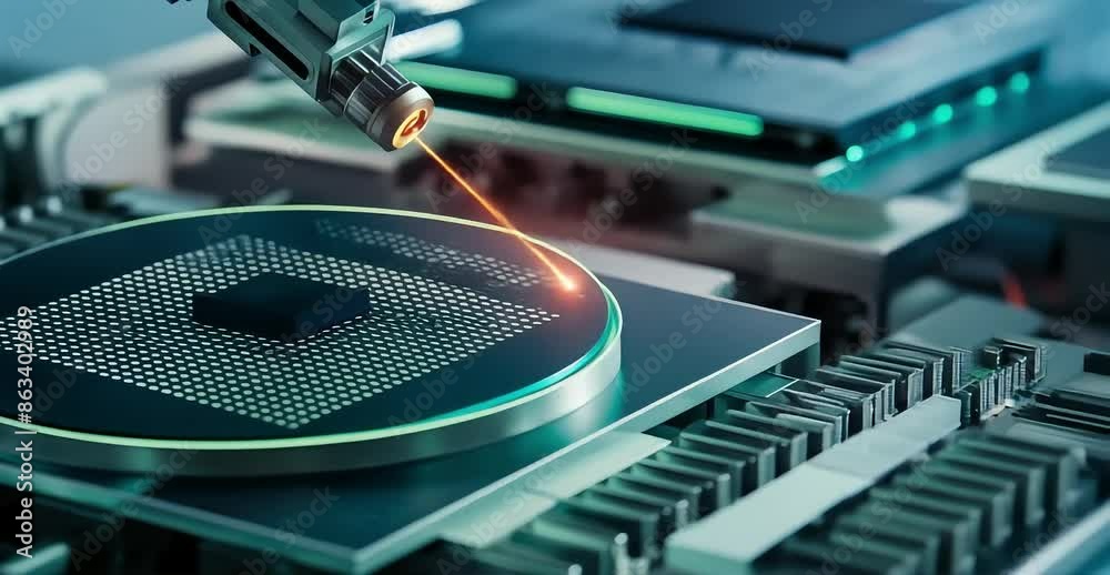 Precision Laser Beam in Photolithography: A Glimpse into Semiconductor ...