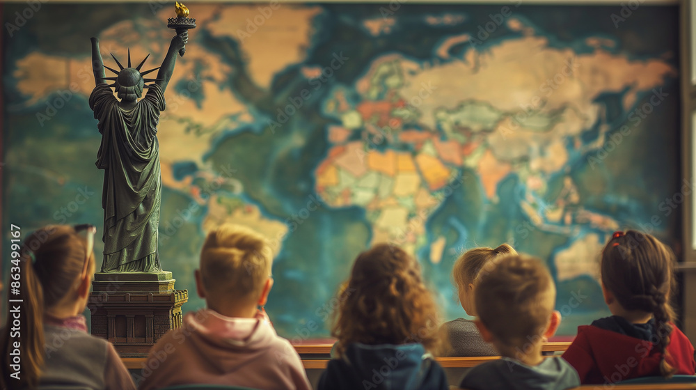 Children Learning History - Children learning about the history of the ...